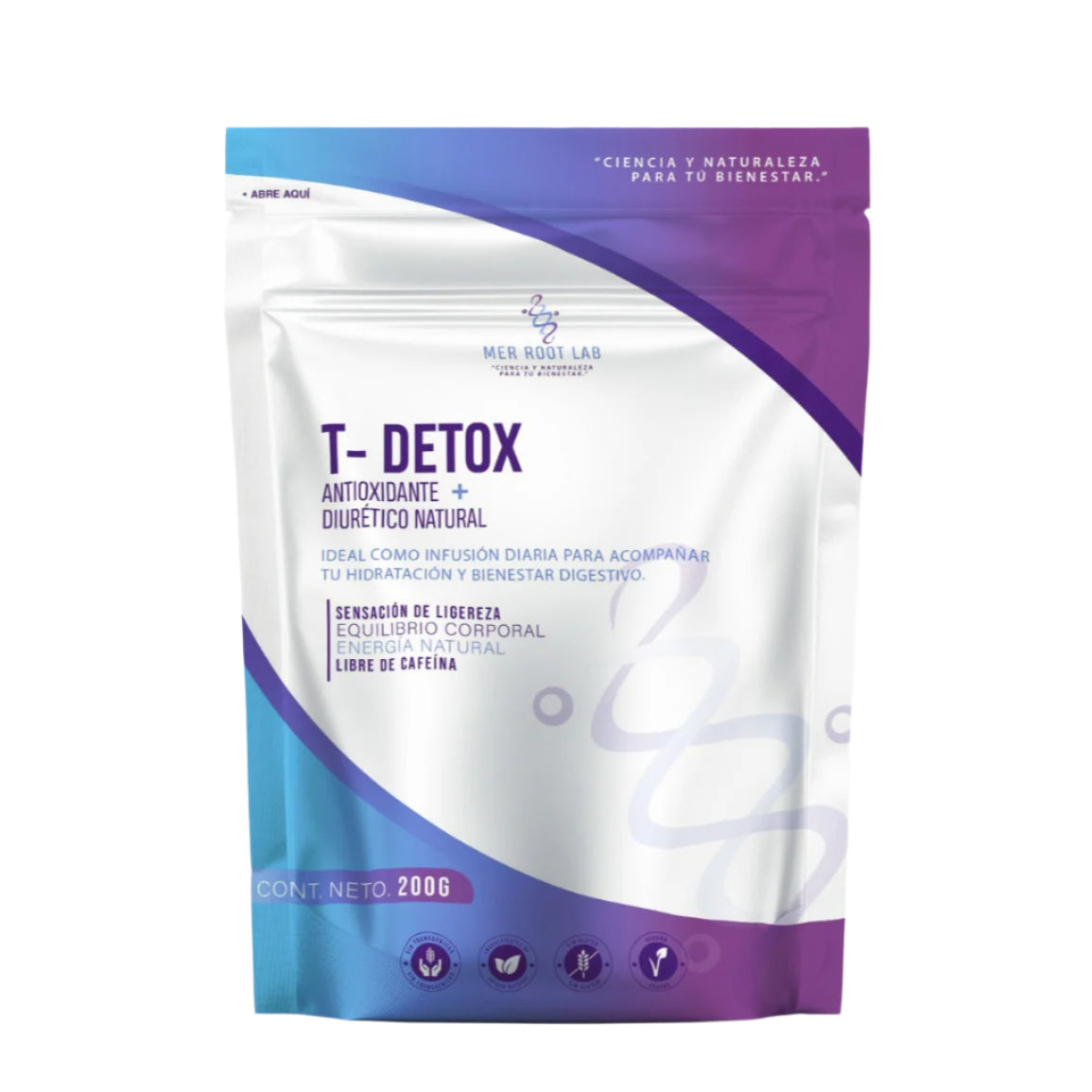 T-DETOX ANTIOXIDANTE NATURAL – Mer Root Lab